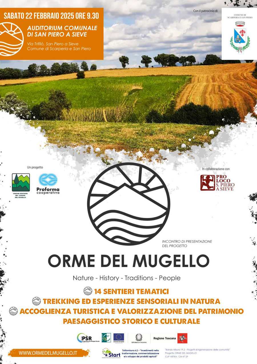 “Orme di Mugello” si presenta sul territorio – Il Filo – notizie dal Mugello