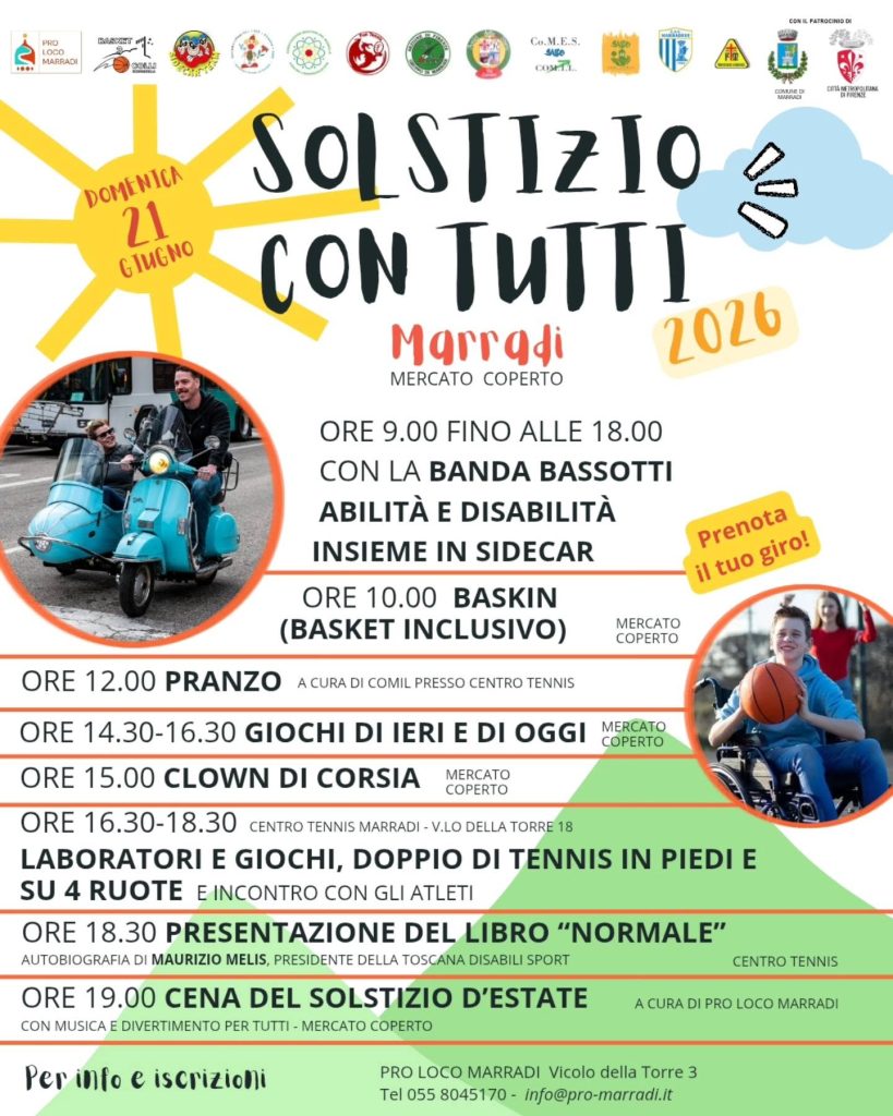 A Marradi per il “Solstizio con tutti” arrivano anche i giri…in Sidecar ...